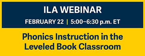 ILA Webinars | International Literacy Association